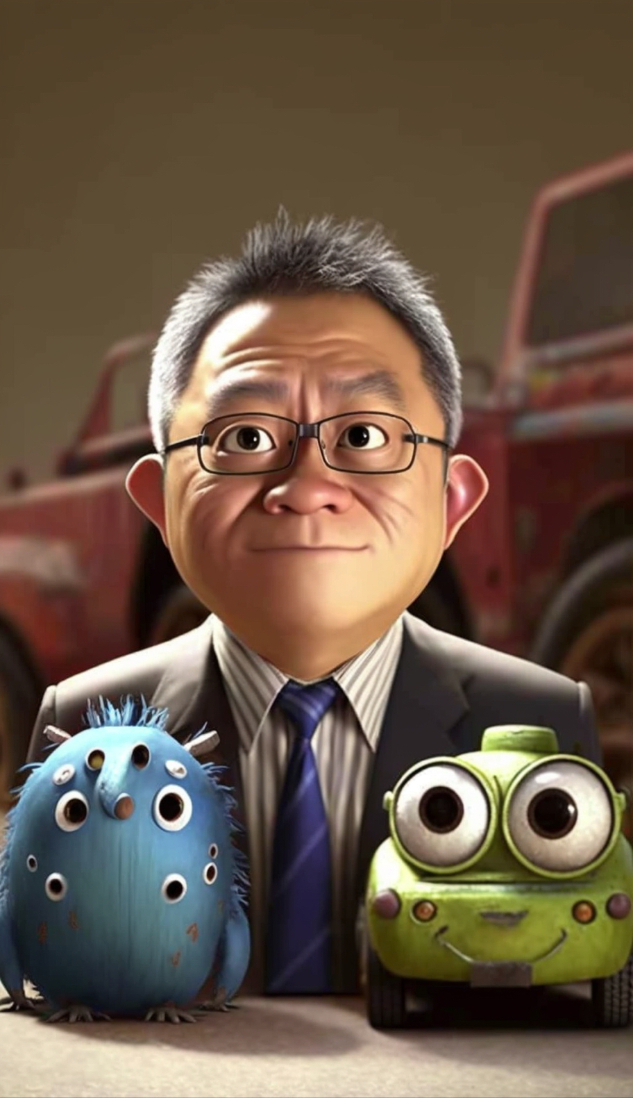 TWA00 加權指數 - 換頭像，AI做的卡通造型｜CMoney 股市爆料同學會