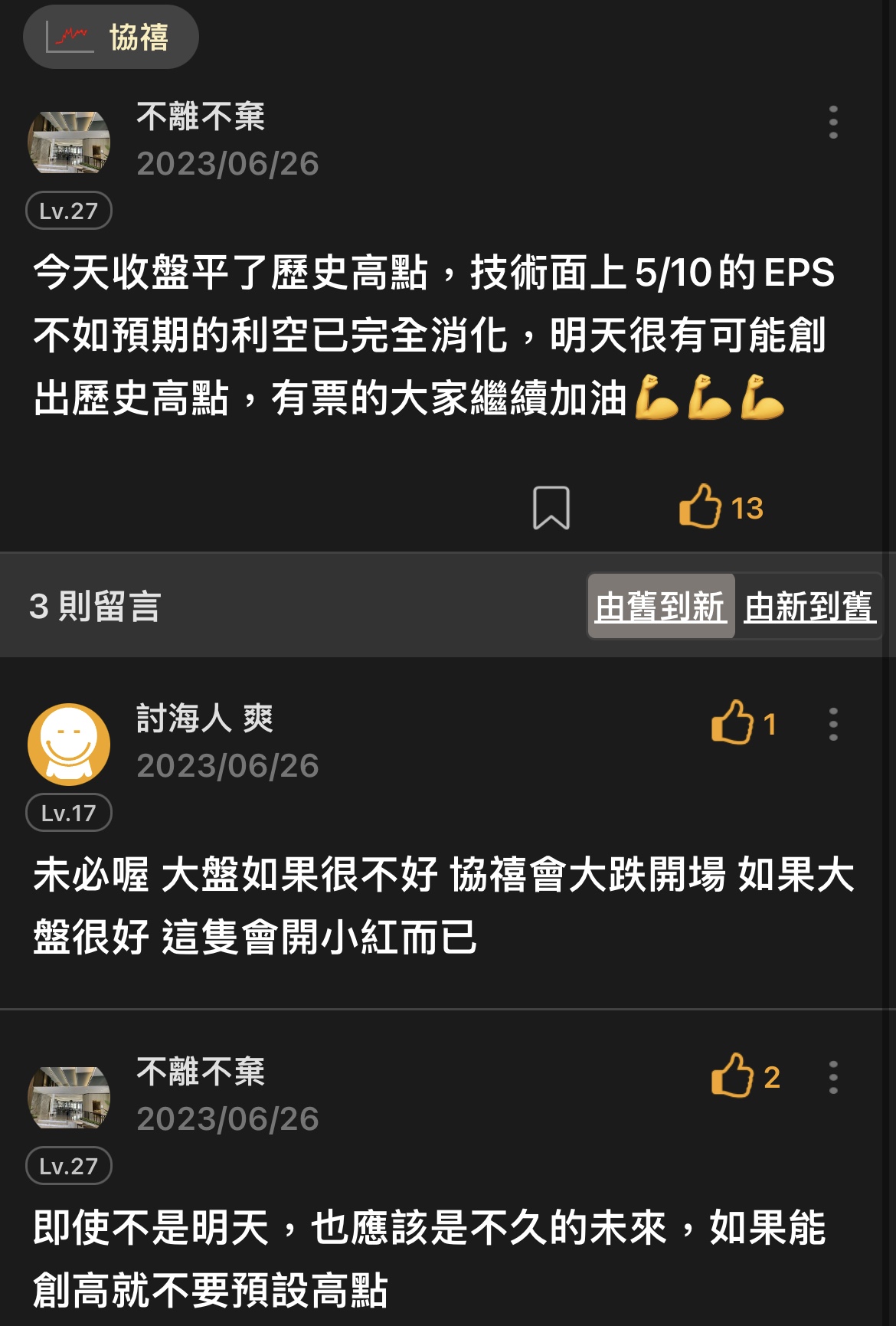 3071 協禧 - 創高就不要預設高點，短線賣壓毋...｜CMoney 股市爆料同學會