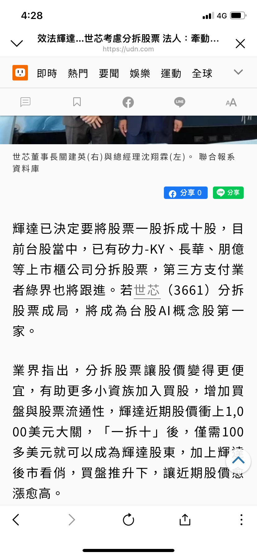 3661 世芯-KY - 可以大空特空囉 ️ ️｜CMoney 股市爆料同學會