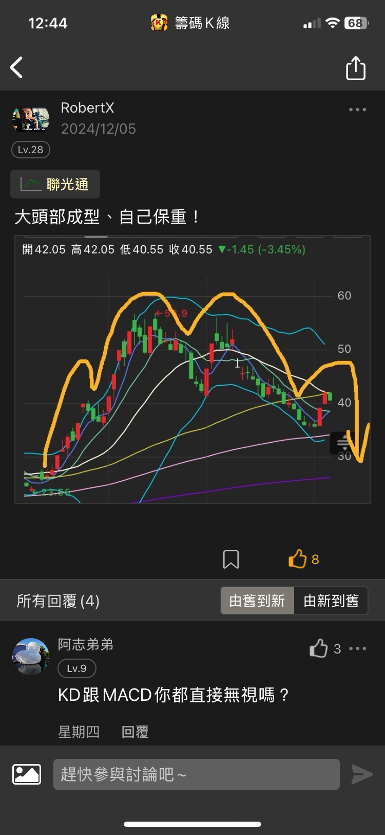 4903 聯光通 - 阿志弟弟、你還在強調MACD、KD指標了嗎？趨勢形成是很難扭...｜股市爆料同學會