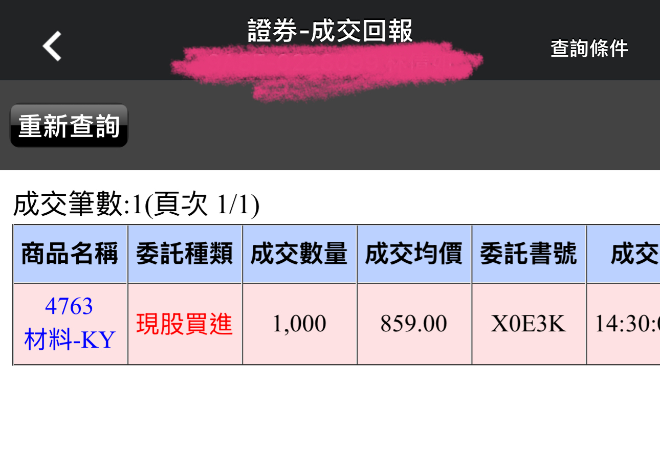 4763 材料-KY - 儘管庫存價格已在成本以下，但看到可以接受的價碼，還是按了下去｜股市爆料同學會