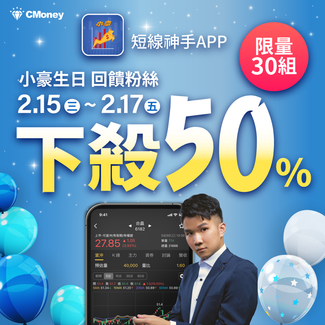 TWA00 加權指數 - 生日週跟cmoney爭取到優惠...｜CMoney 股市爆料同學會
