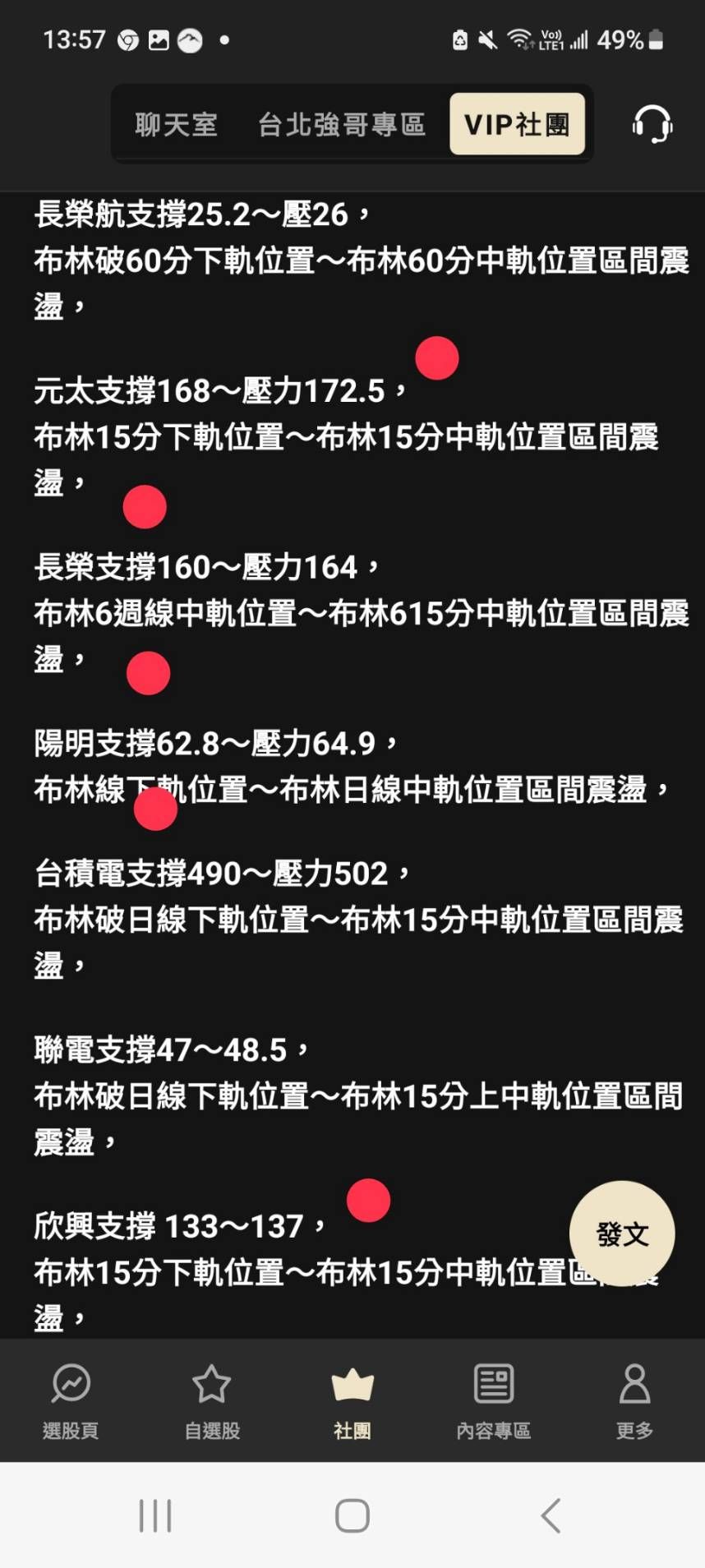 2330 台積電 - 台北強哥，老粉絲們～ ☆ABF欣興收139，站上多方攻擊位置...｜CMoney 股市爆料同學會