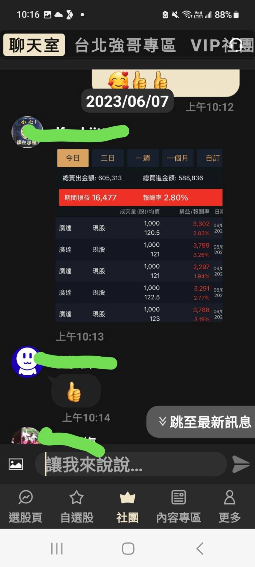 3231 緯創 - 台北強哥｜老粉絲們～ 盤後解析 ☆緯創主力多空交戰，明天...｜CMoney 股市爆料同學會