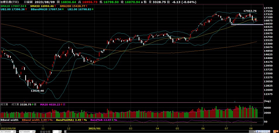 TWA00 加權指數 - 8/10 盤前想法 這幾天指...｜CMoney 股市爆料同學會