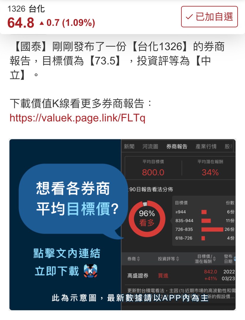 1326 台化 - 無聊沒品鬼扯蛋、60全跟你收購｜CMoney 股市爆料同學會