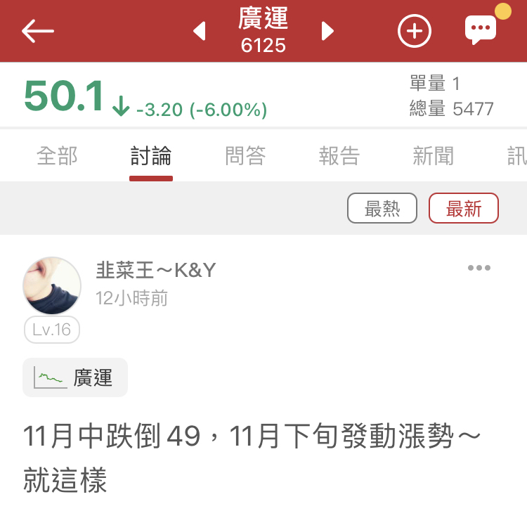 6125 廣運 - 一切都在預言中！～ ...｜CMoney 股市爆料同學會