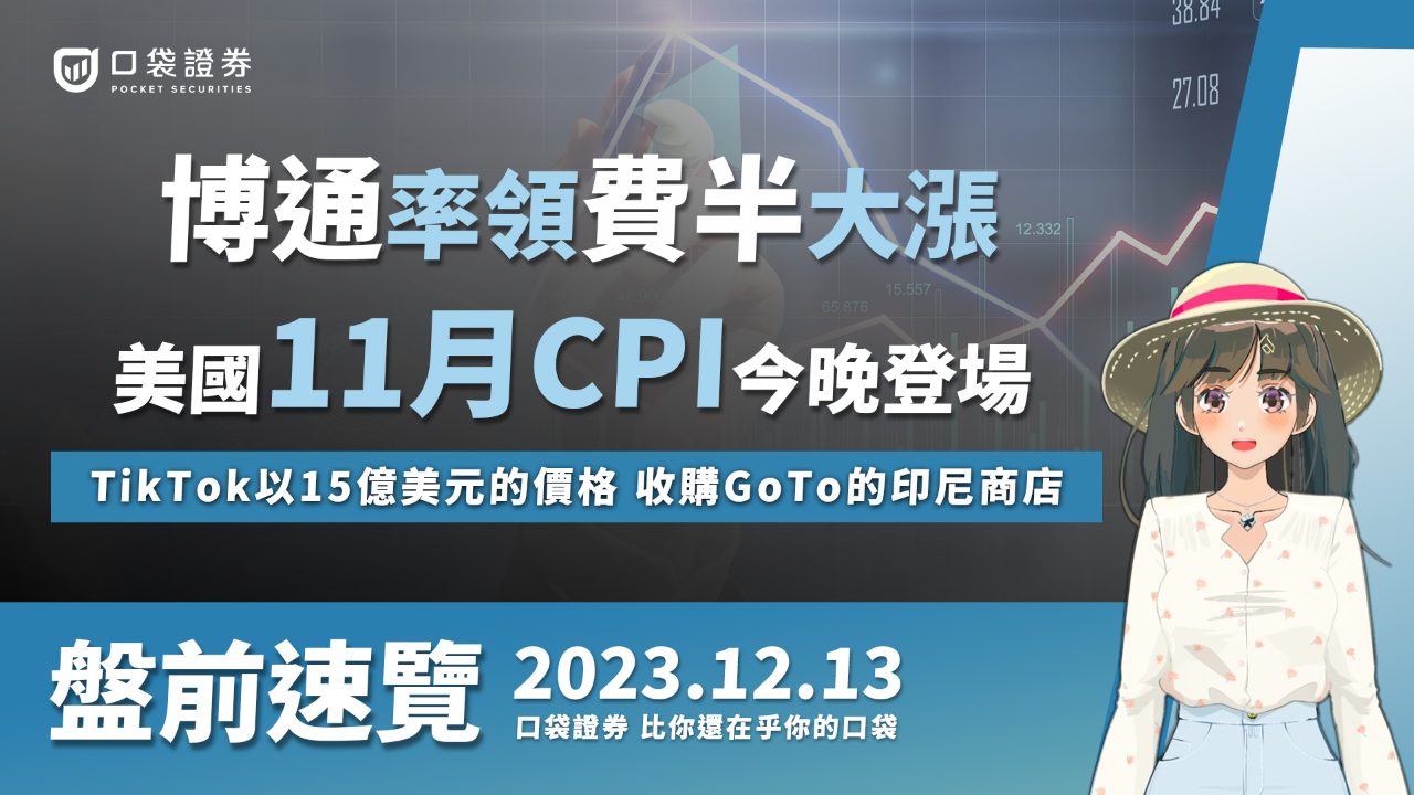 TWA00 加權指數 - 🚩美國11月CPI今晚登場，...｜CMoney 股市爆料同學會