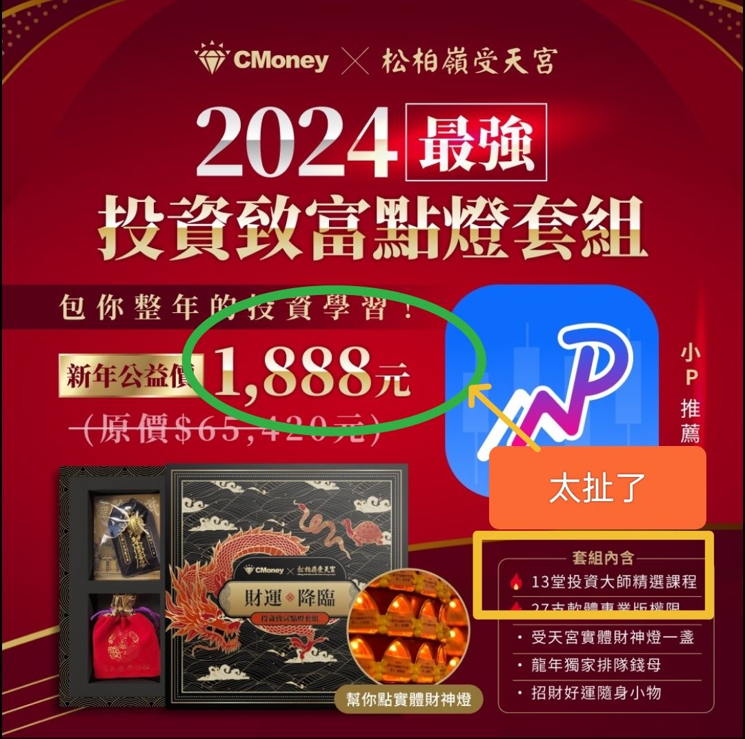 TWA00 加權指數 - 這也太高CP了，同學會公益活動務必支持，小P 推｜CMoney 股市爆料同學會