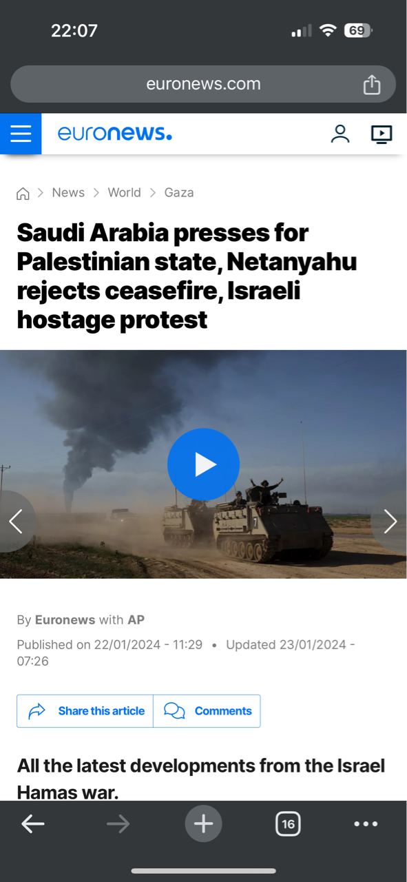 2603 長榮 - 看新聞當沖的 以色列回絕暫停交...｜CMoney 股市爆料同學會