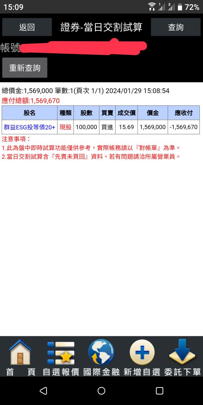 00937B 群益ESG投等債20+ - 各位先進：小弟來了，賣股買債！ 先分批買一些！｜CMoney 股市爆料同學會