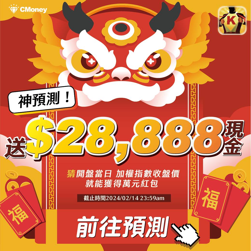 2891 中信金 - 只要10秒鐘，猜中開市收盤價 高達$28,888發財金就是你...｜CMoney 股市爆料同學會