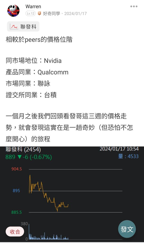 2368 金像電 - 金像電二月中登頂之後的走勢，跟...｜CMoney 股市爆料同學會