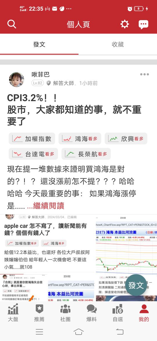 TWA00 加權指數 - CPI你空空都能知道了 很重要？！ 要幹嘛？想從公...｜股市爆料同學會