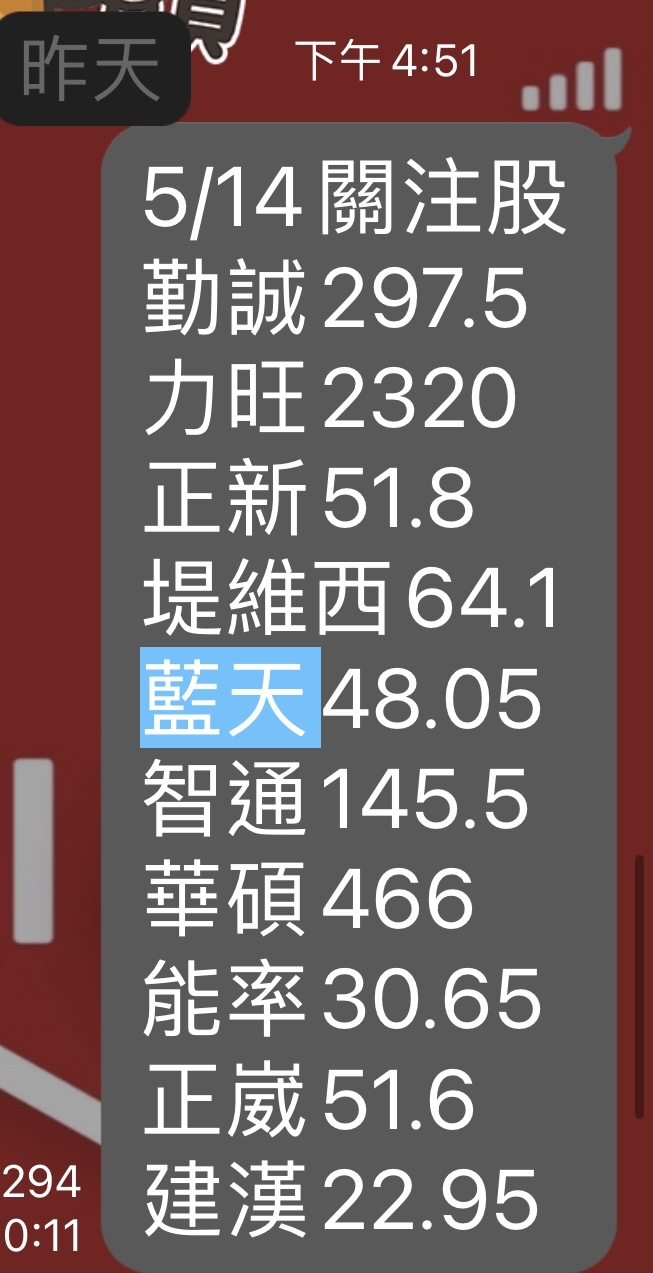 2362 藍天 - 藍天｜CMoney 股市爆料同學會