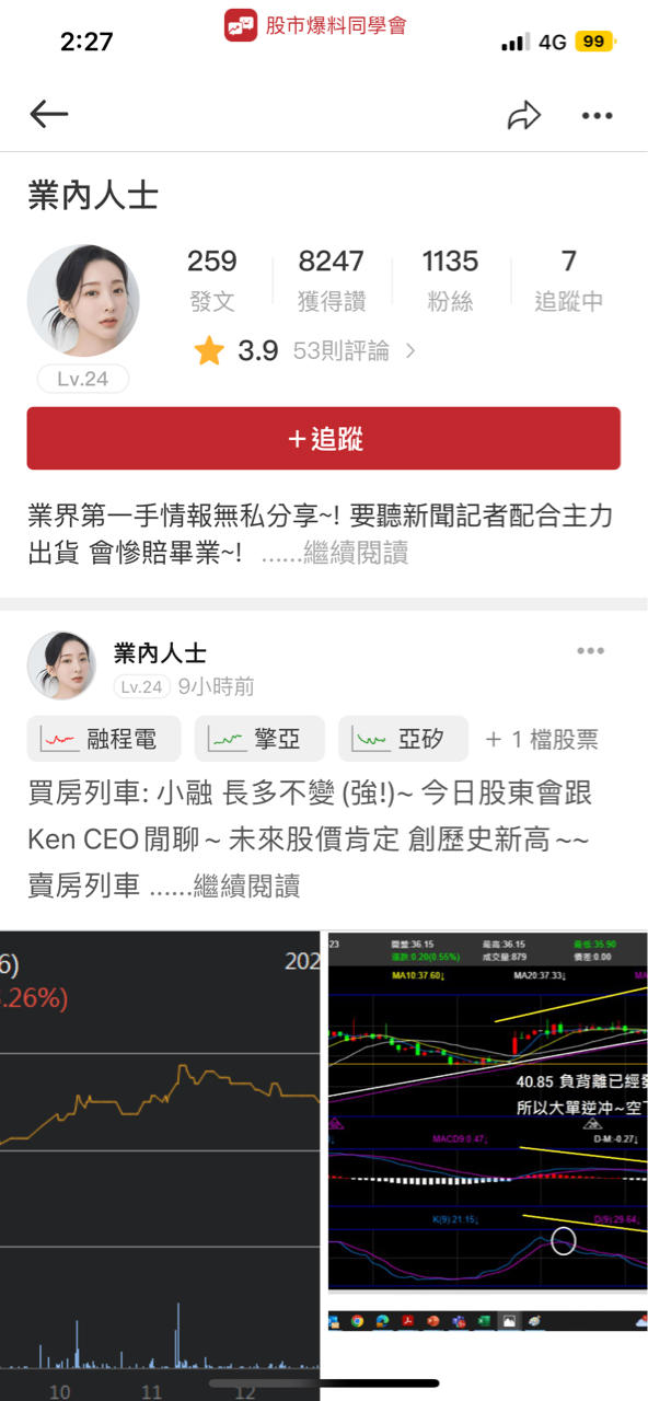 8096 擎亞 - 這兩個人就是同一個，不知道為什...｜CMoney 股市爆料同學會