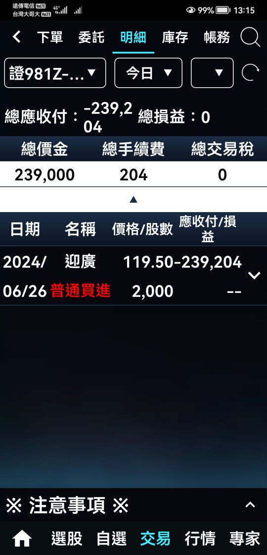 6117 迎廣 - 買兩張試單｜CMoney 股市爆料同學會