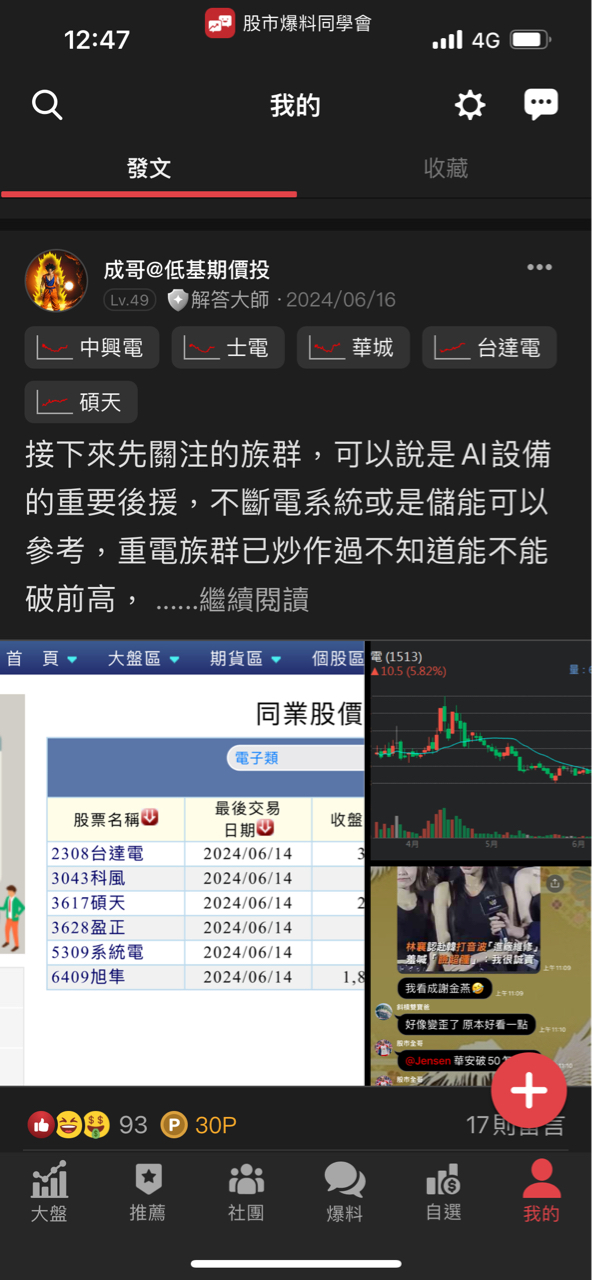 1513 中興電 - 電力方面 不斷電與AI電力後援...｜CMoney 股市爆料同學會