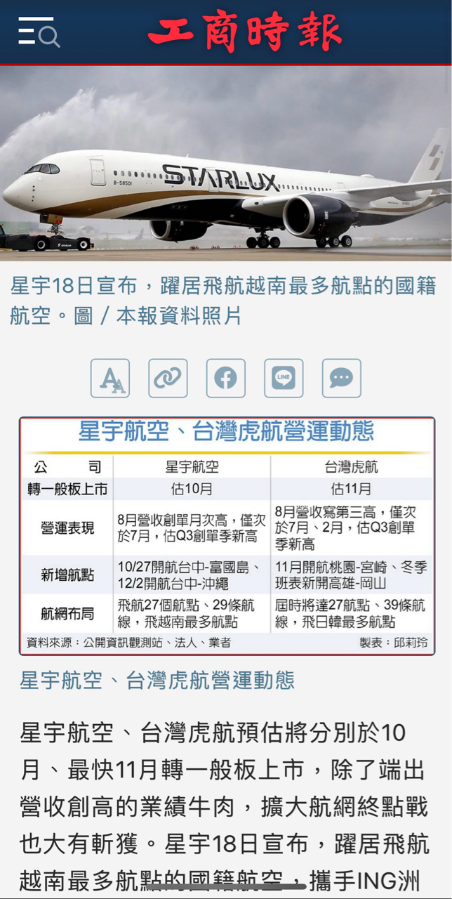 2646 星宇航空 - https://www.cte...｜CMoney 股市爆料同學會