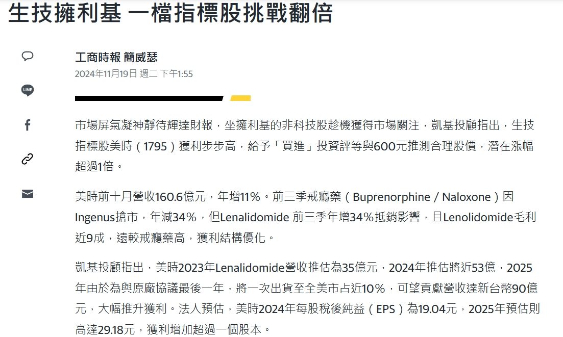 1795 美時 - 真的假的 見仁見智 https://tw.stock.yah...｜CMoney 股市爆料同學會