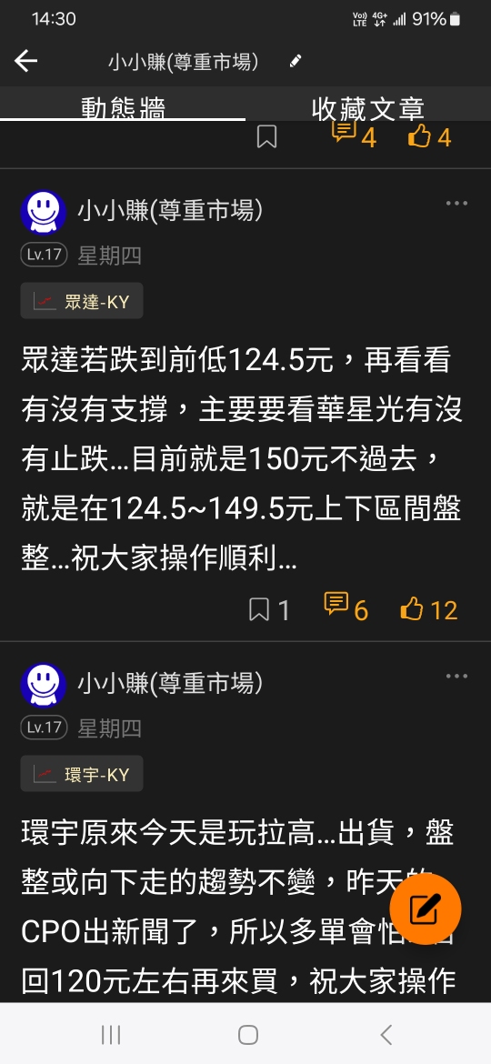 4977 眾達-KY - 眾達~不意外的走勢，上星期有說明，祝大家操作順利。｜股市爆料同學會