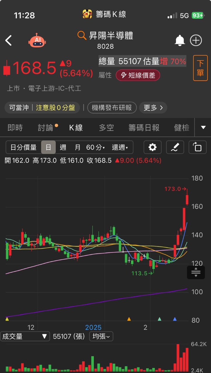 TWA00 加權指數 - 2025 年代表作！昇陽半導體(8028)~｜股市爆料同學會