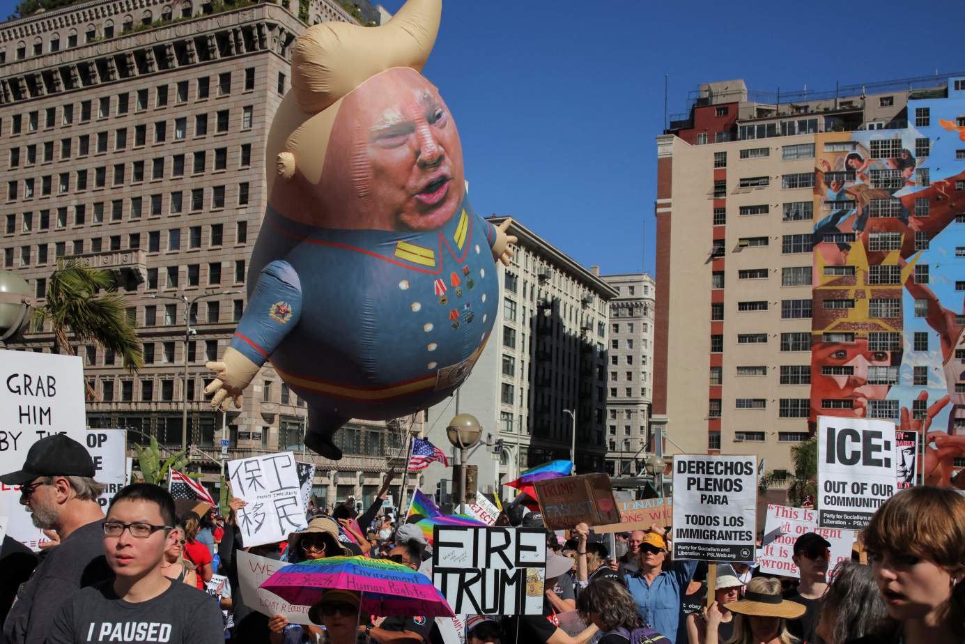 TWA00 加權指數 - 不滿川普執政 美國又見全國反川普抗議 2025/04/...｜CMoney 股市爆料同學會